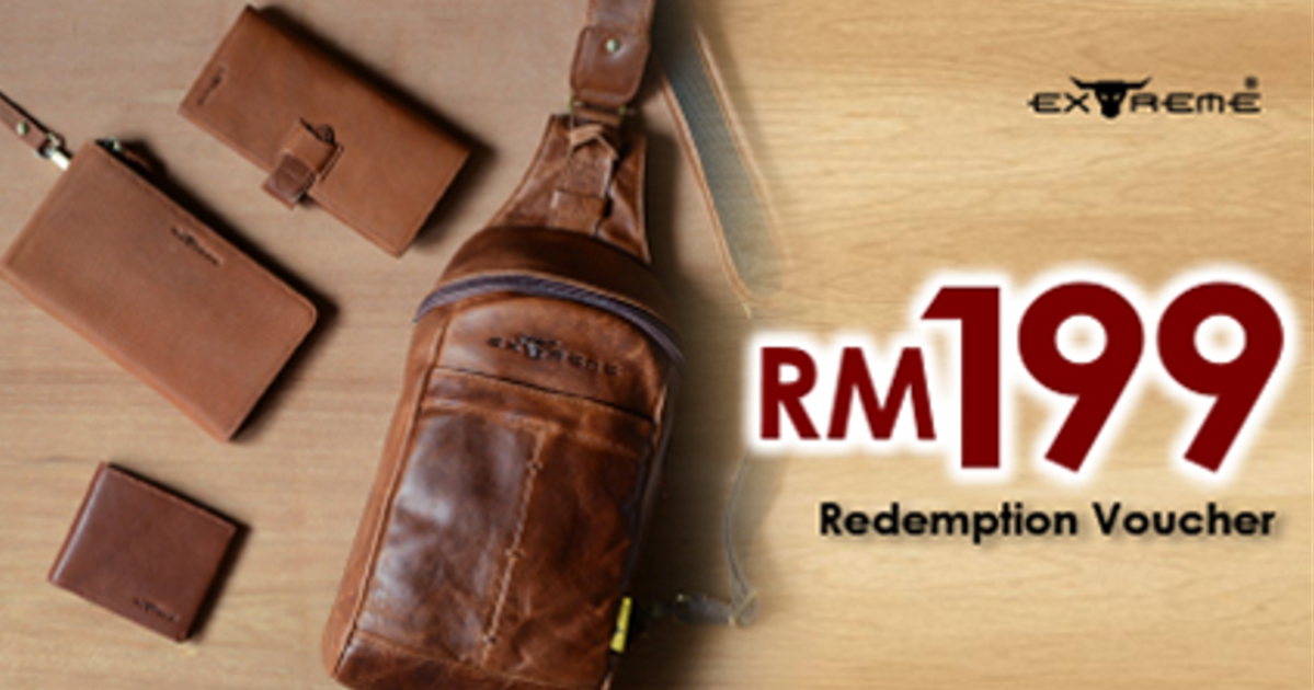 Extreme Leather Co, Redemption RM199 | Extreme Leather Co